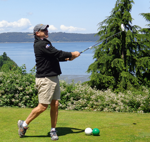 NBA radio announcer Kevin Calabro: Talks a good game and plays one too ...