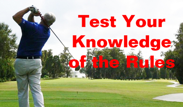 Test your golf rules knowledge - Inside Golf Newspaper